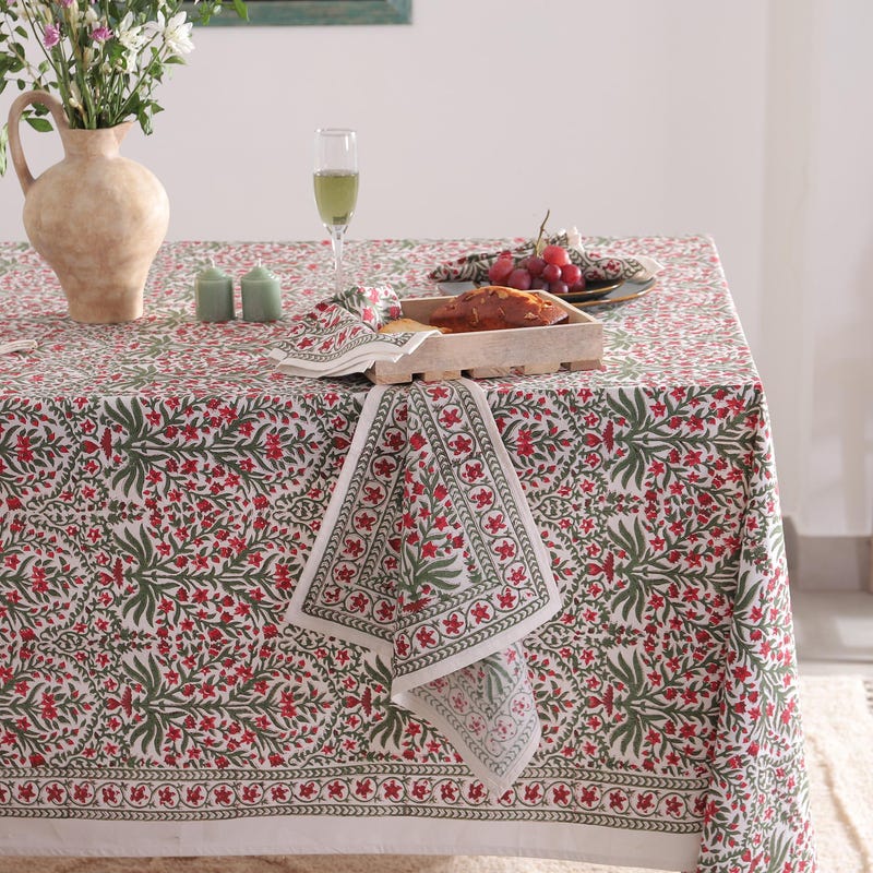 Table Covers Block Print - Etsy