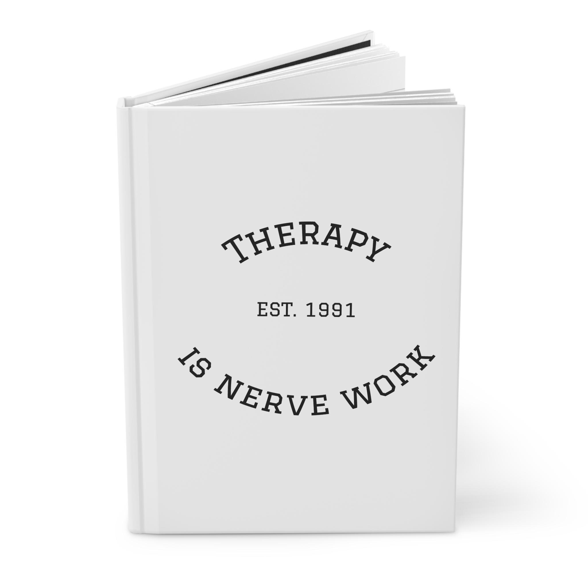 Therapy Journal, Motivational Diary for Mental Health, Self-care ...