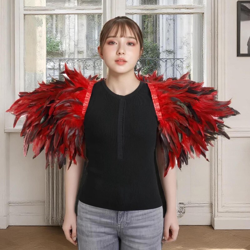 Feather Shrug - Etsy