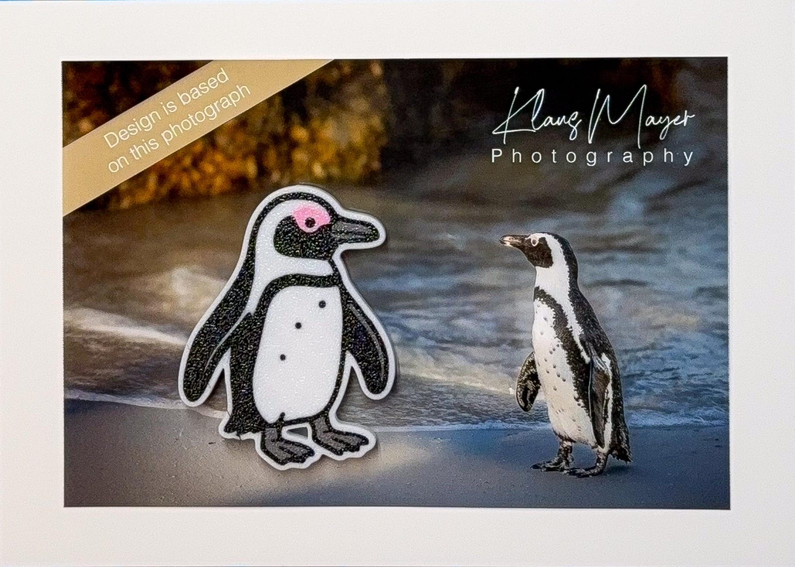 Penguin Magnet – 3D Printed Wildlife Design Based on Original ...