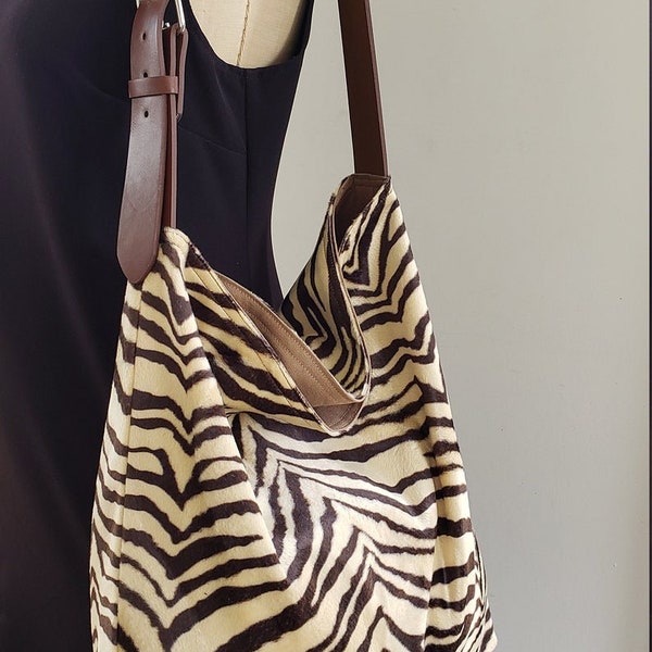 Zebra Print Bag - Etsy