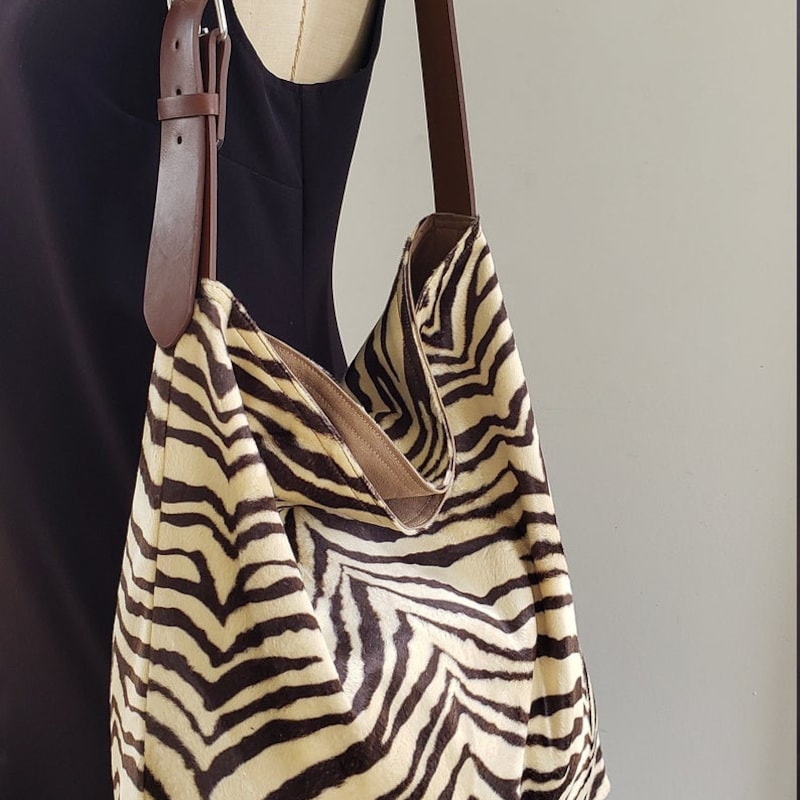 Zebra Print Bag - Etsy