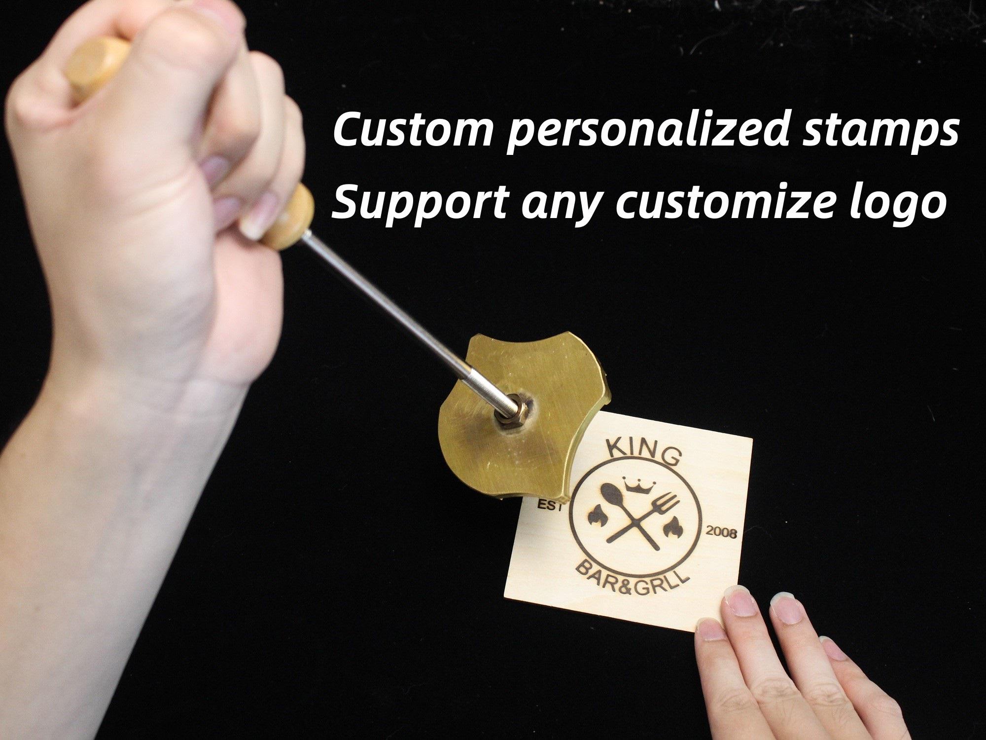 Personalized Stamp Customization With Any Logo is Accepted Custom ...