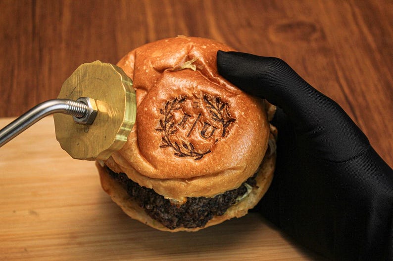 Custom Branding Iron for Bread Personalized Burger Branding Iron With ...