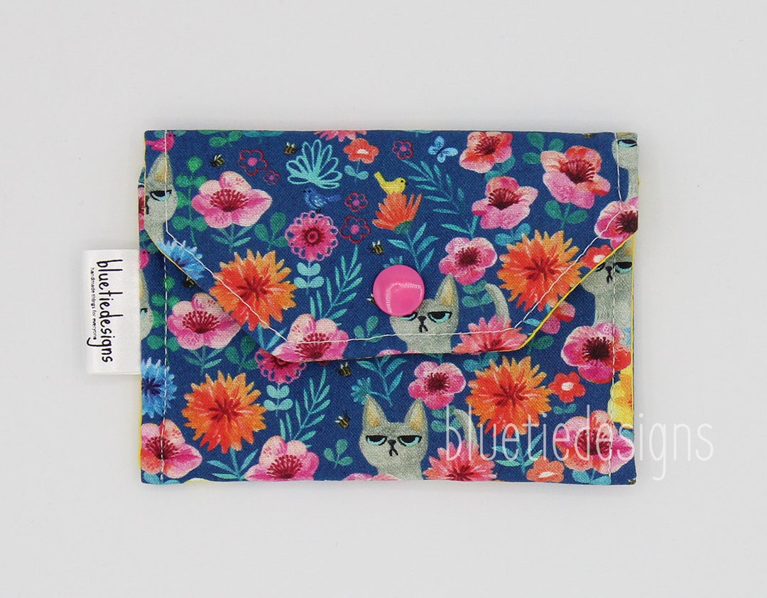 Grumpy Kitty Snap Wallet - Etsy