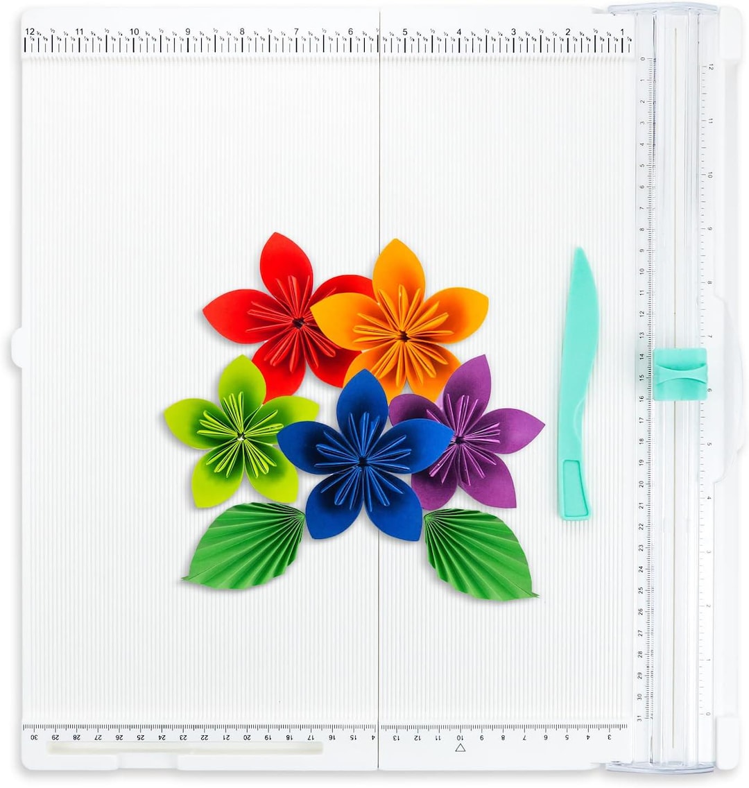 12x12 Inch Scoring Board Paper Trimmer, Folding Scoring Board With ...