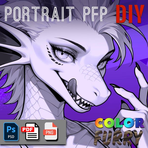 Dragon Furry Art - Etsy