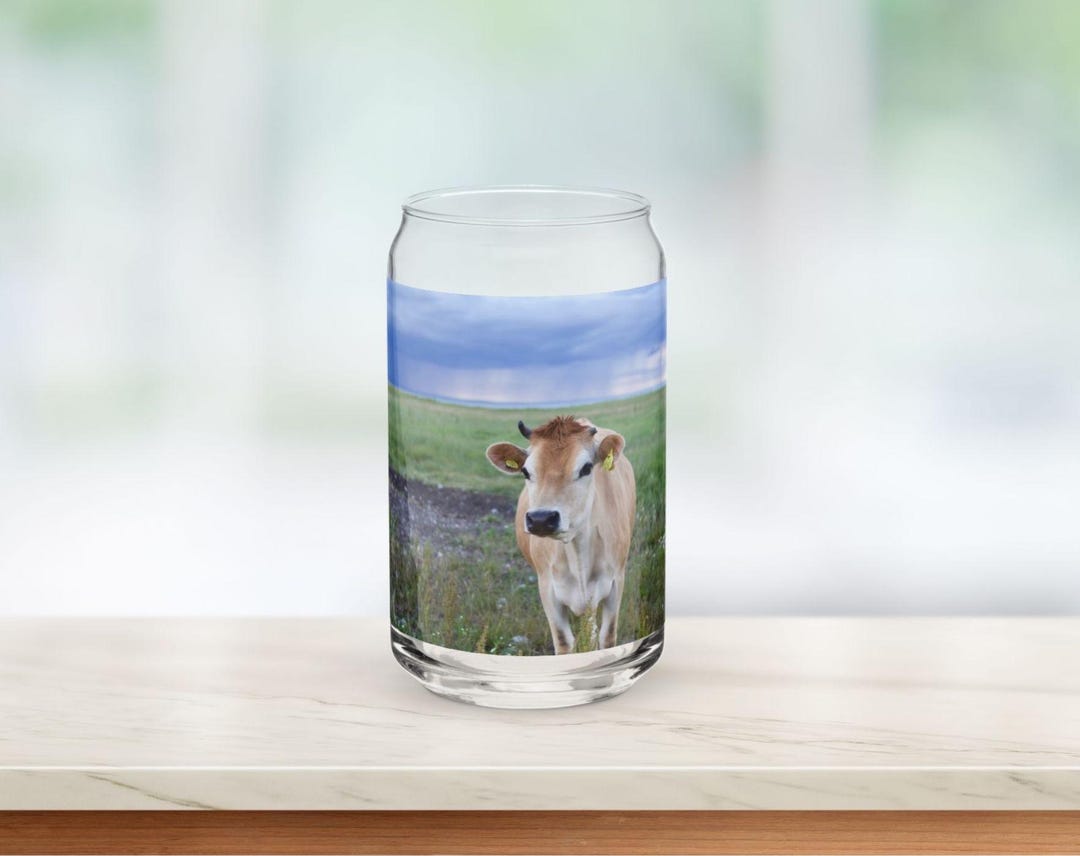 Cow Glass - Etsy