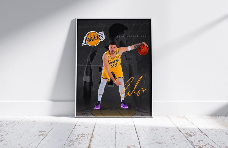 Luka Doncic Poster - Etsy