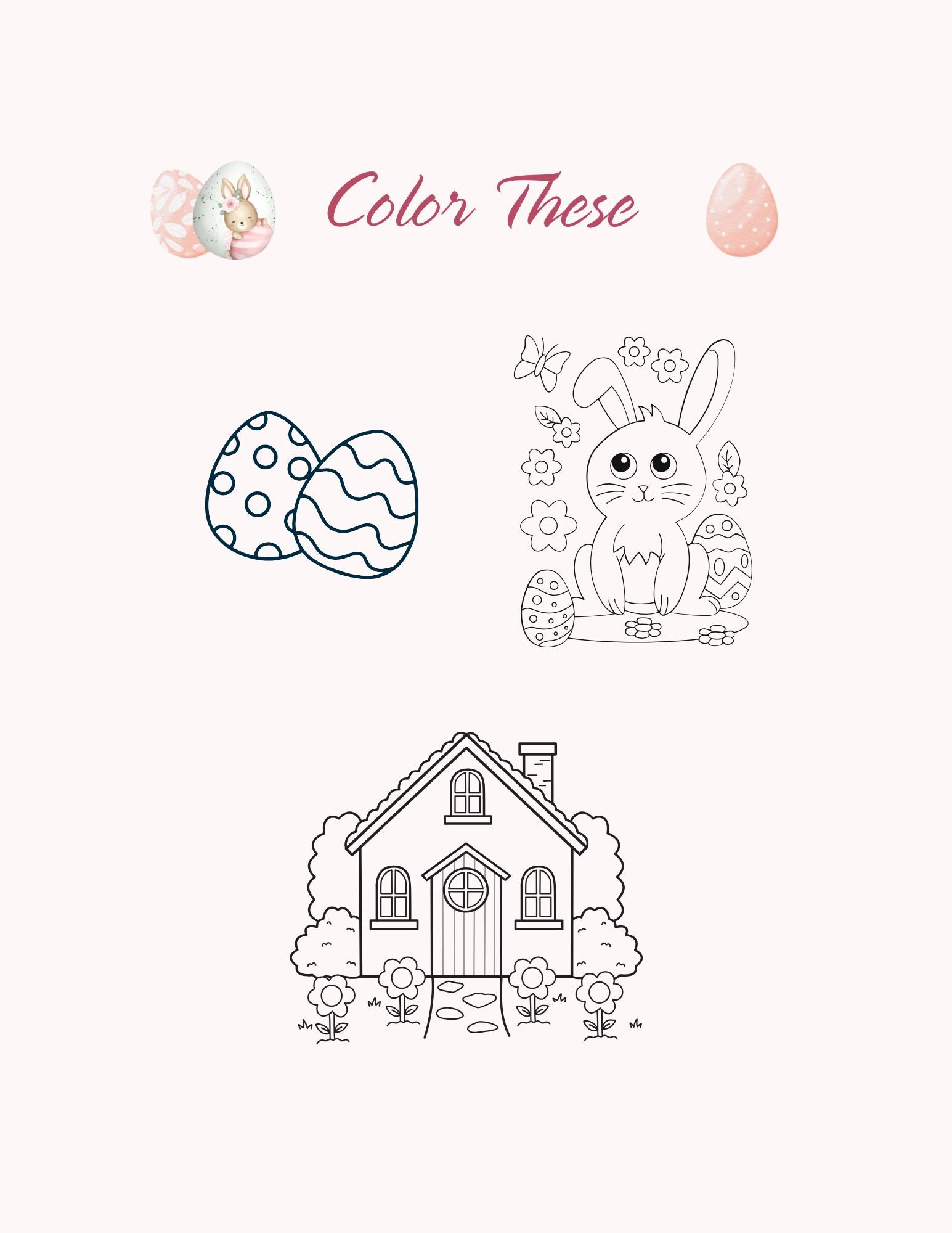 Ultimate Easter Activity Bundle for Kids | 10 Printable Games- Bingo ...