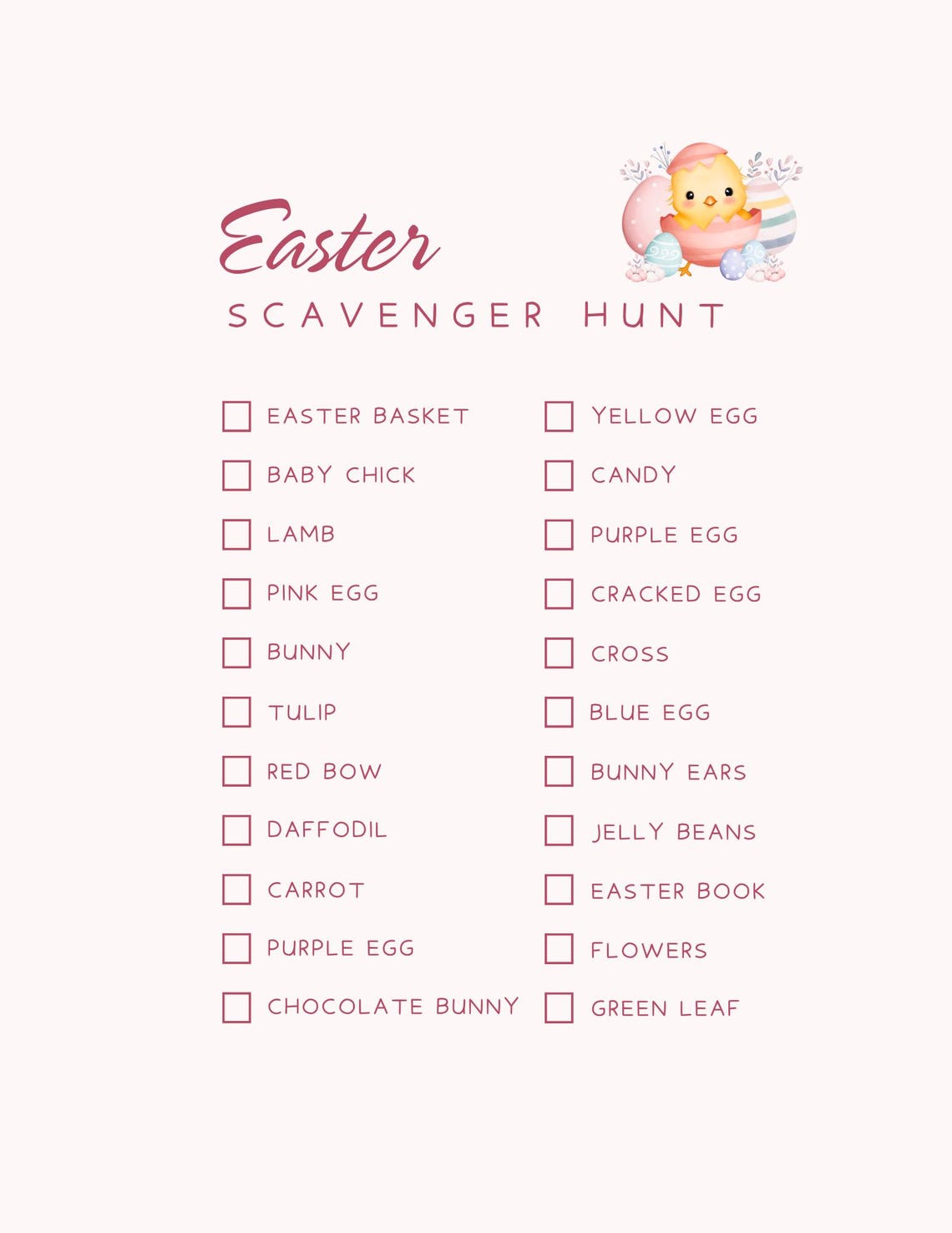 Ultimate Easter Activity Bundle for Kids | 10 Printable Games- Bingo ...