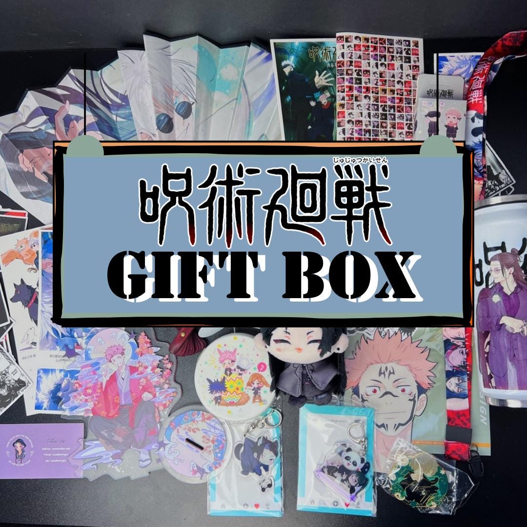 Anime Surprise Box – Personalized Anime Gift Box | Surprise Birthday or ...