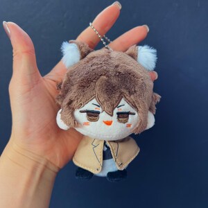 BSD Anime Plushies, Cute Anime Plush Keychains for Bags, Backpacks ...