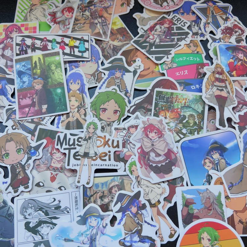 Anime Sticker Pack - Etsy