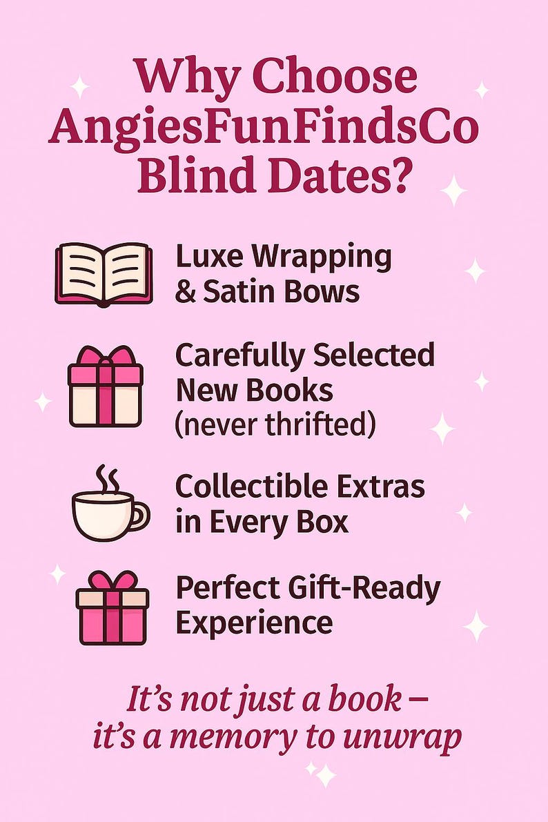 Spicy Smut Romance Blind Date With a Book Box – Luxury Valentine’s Gift ...