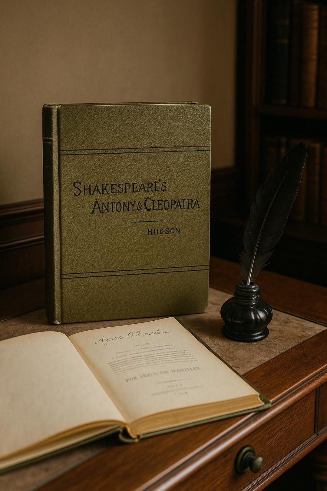 Antique School Publication of Shakespeare’s Antony & Cleopatra (1888 ...