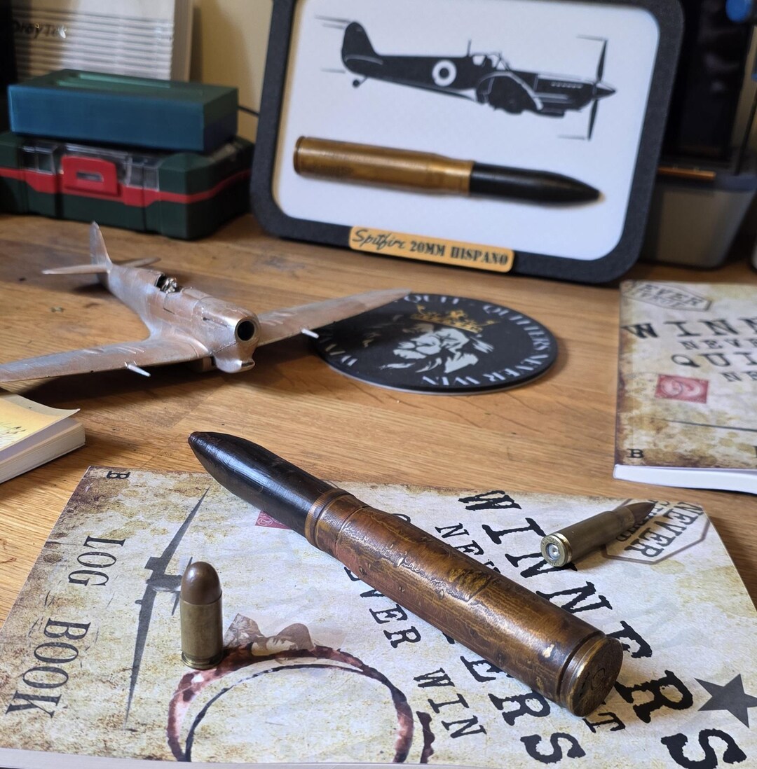 Spitfire 20mm Hispano Round Supermarine Made in UK Scale Inert 3d ...