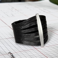 Leather Cuff - Etsy