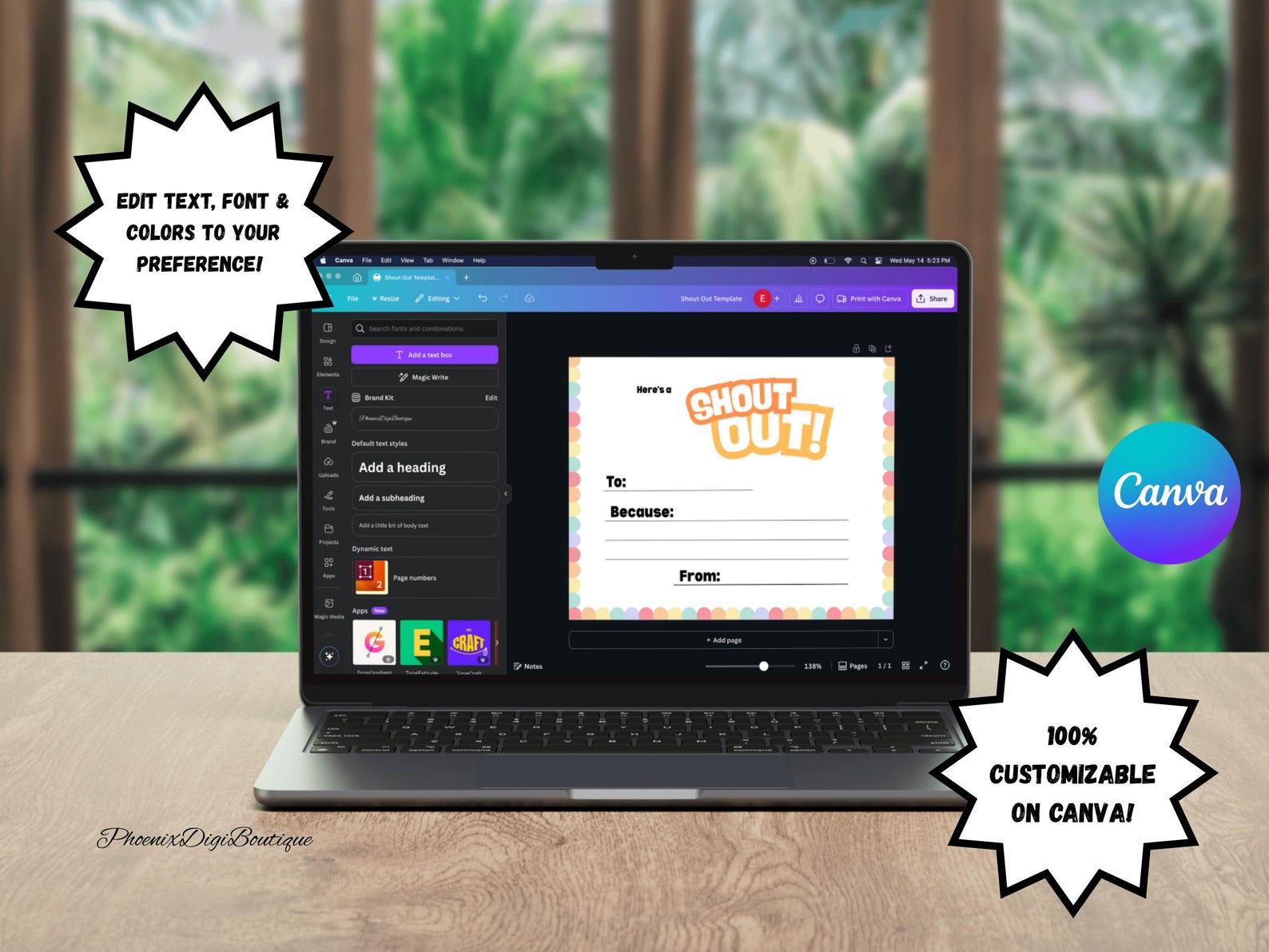 Editable Employee Shout Out Cards: Team Appreciation Printables ...