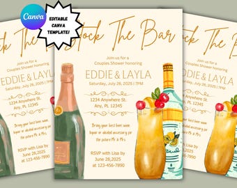Stock the Bar Invitation - Etsy