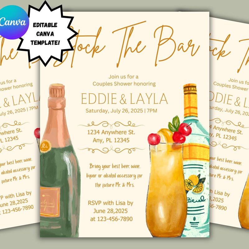 Stock the Bar - Etsy