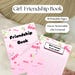 Printable Friendship Book for Girls | Teen Q&A Memory Journal | Fun ...