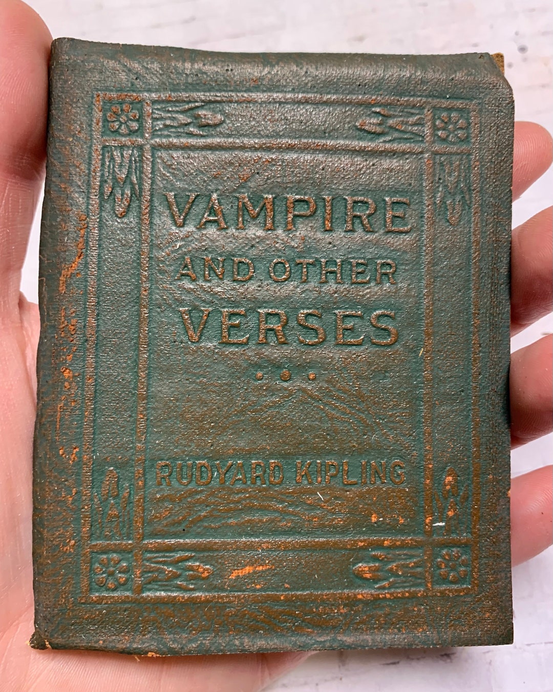 THE VAMPIRE and Other Verses by Rudyard Kipling Miniature - Etsy
