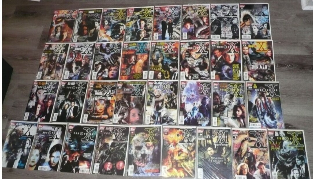 Lot of 33 Topps Comics the X Files Comic Books 1990s - Etsy