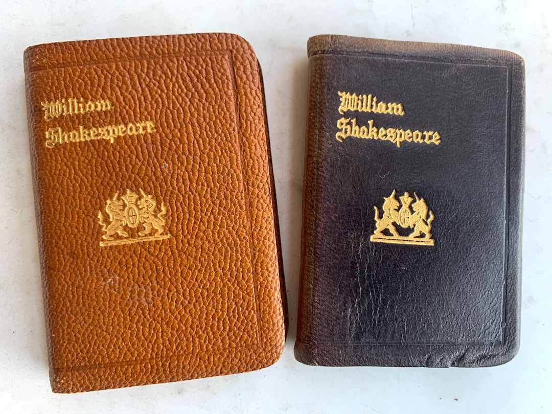 KING KENRY VI - Mini Book Set of 2 by William Shakespeare - 1920s ...