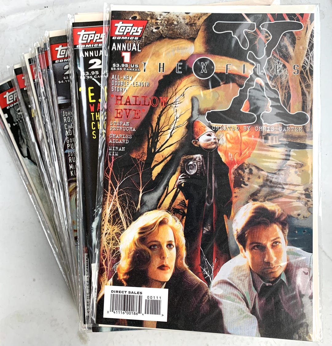 Lot of 33 Topps Comics the X Files Comic Books 1990s - Etsy