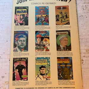 Ty Cobb Baseball Legends - Vintage Comic Book Revolutionary 1992 #2 - Etsy