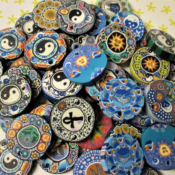 Fimo Clay Necklace - Etsy