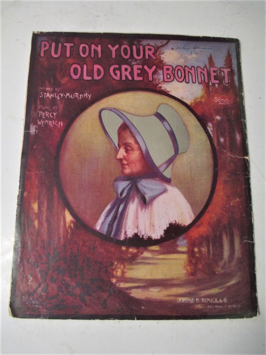 Put on Your Old Grey Bonnet by Stanley Murphy 1909 Antique - Etsy