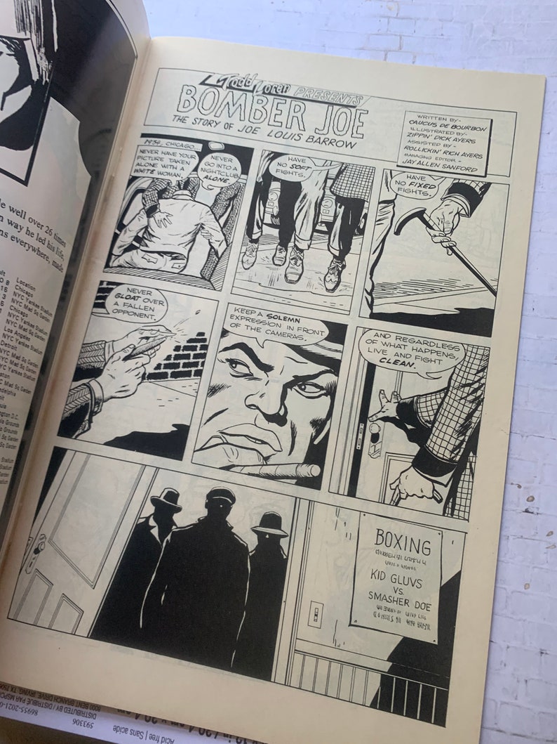 Joe Louis Sports Legends - Vintage Comic Book Revolutionary 1990s #9 - Etsy