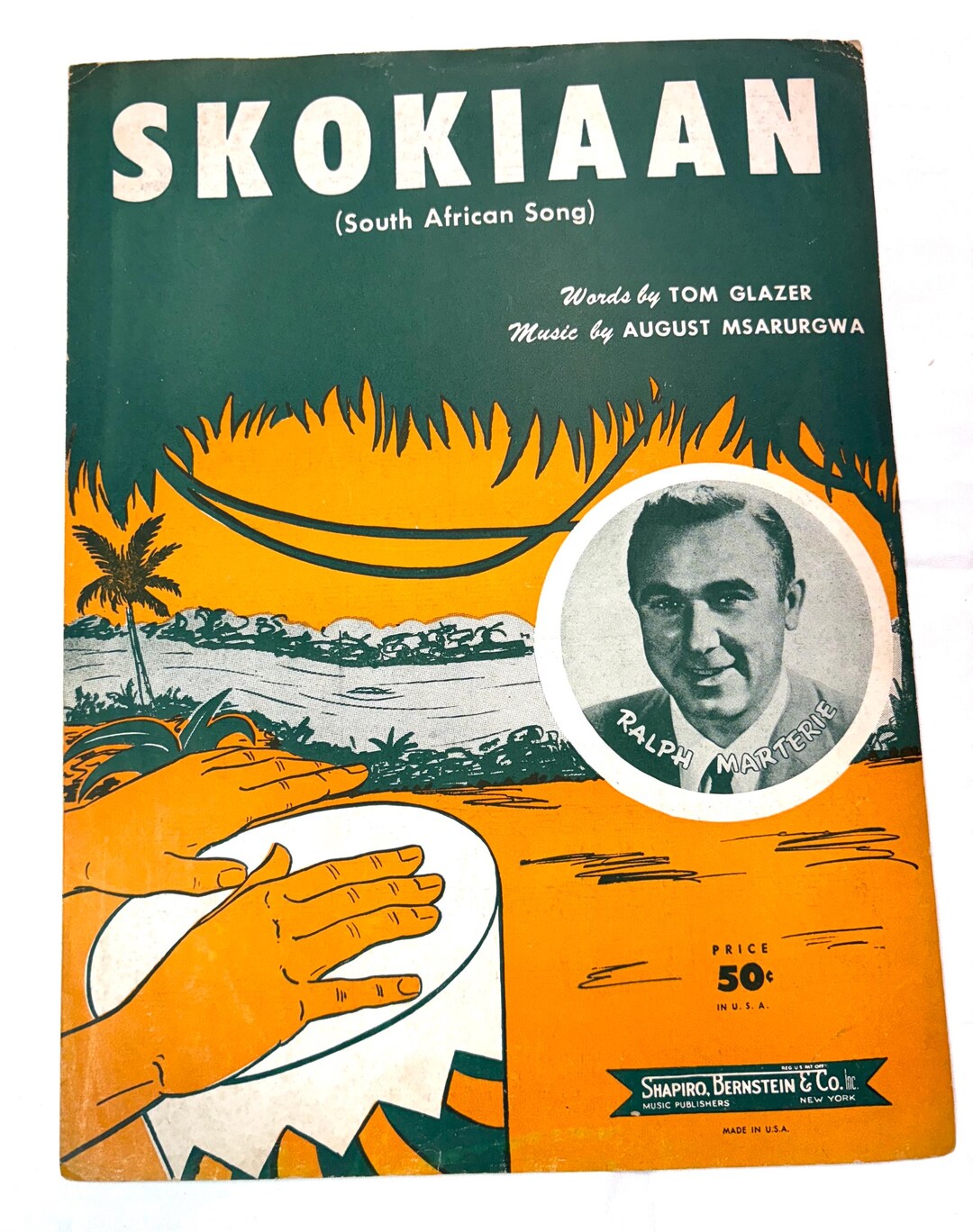 Skokiaan (south African Song) Cover Features Raplh Marterie - 1954 ...