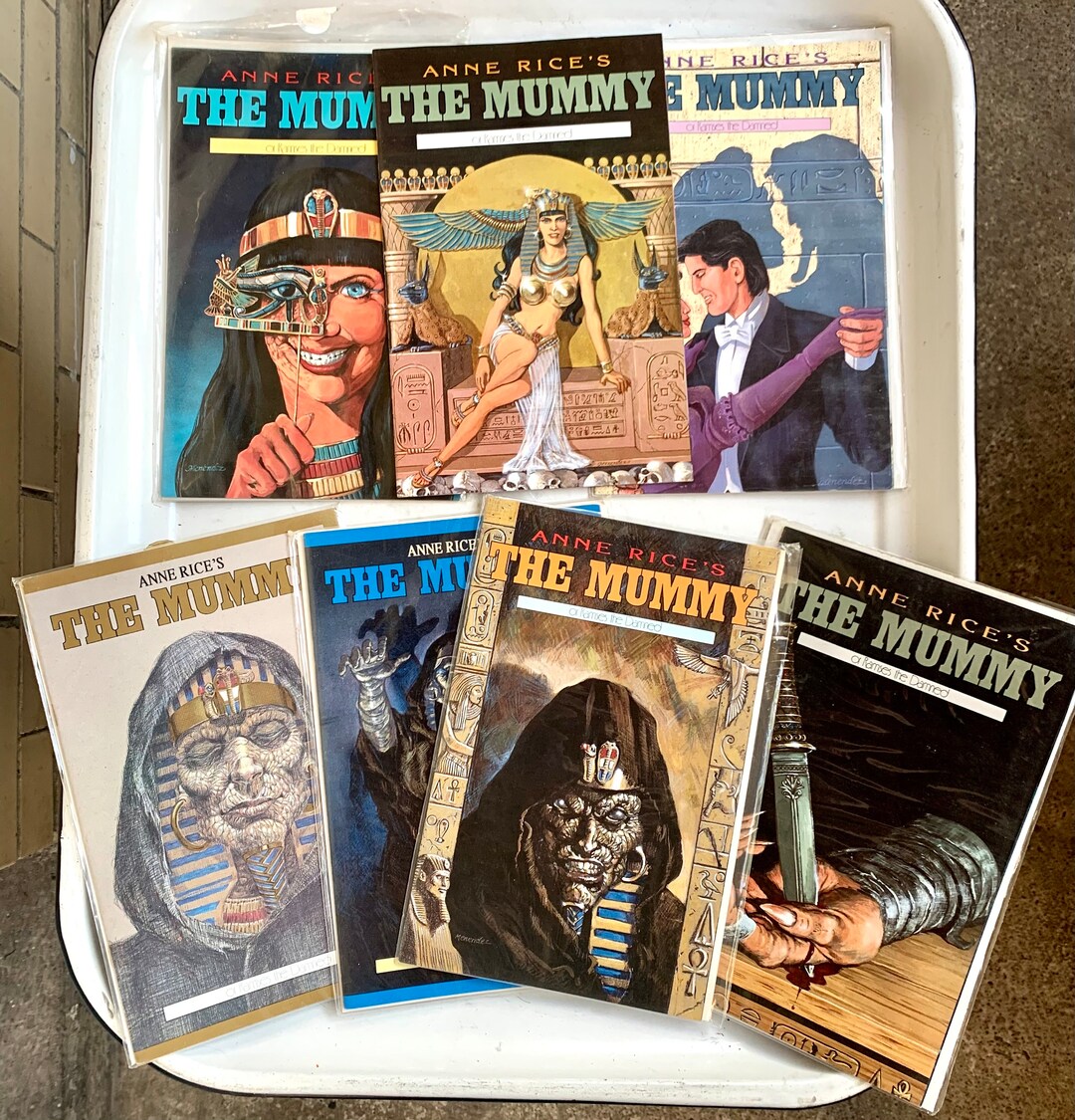 The Mummy or Ramses the Damned by Anne Rice 7 Comic Books From the ...