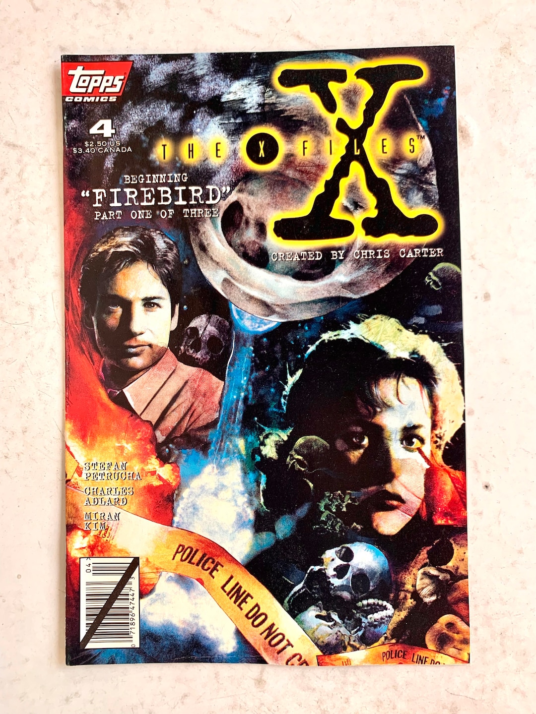 Topps Comics the X Files 4 Firebird Part 1 1995 Comic Book - Etsy
