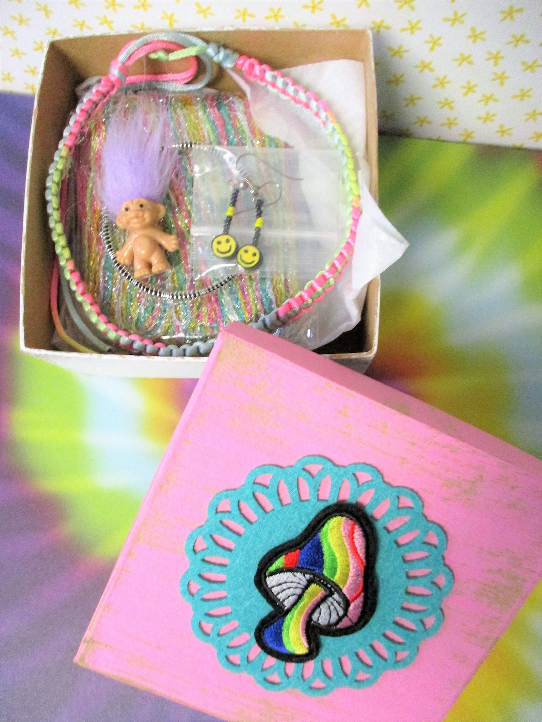 Beanster Goods Goody Gift Box Handmade Mushroom Gift Box With Jewelry ...