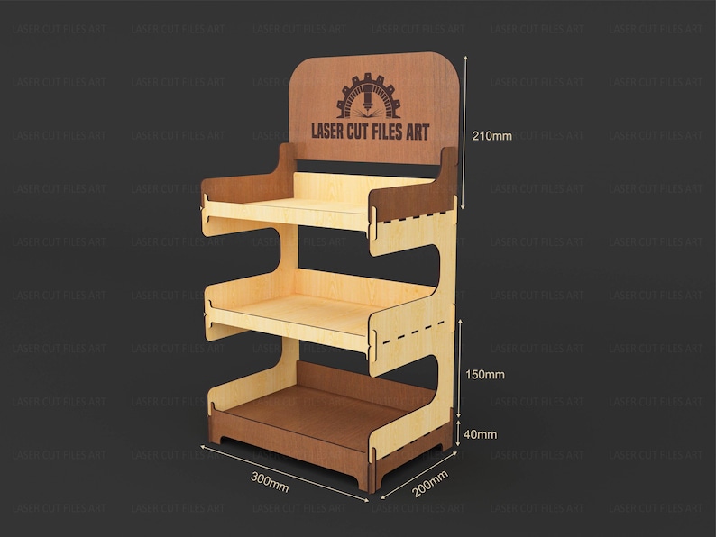 Multipurpose Display Stand Laser Cutting Files, Stand Laser Cutting Cdr ...