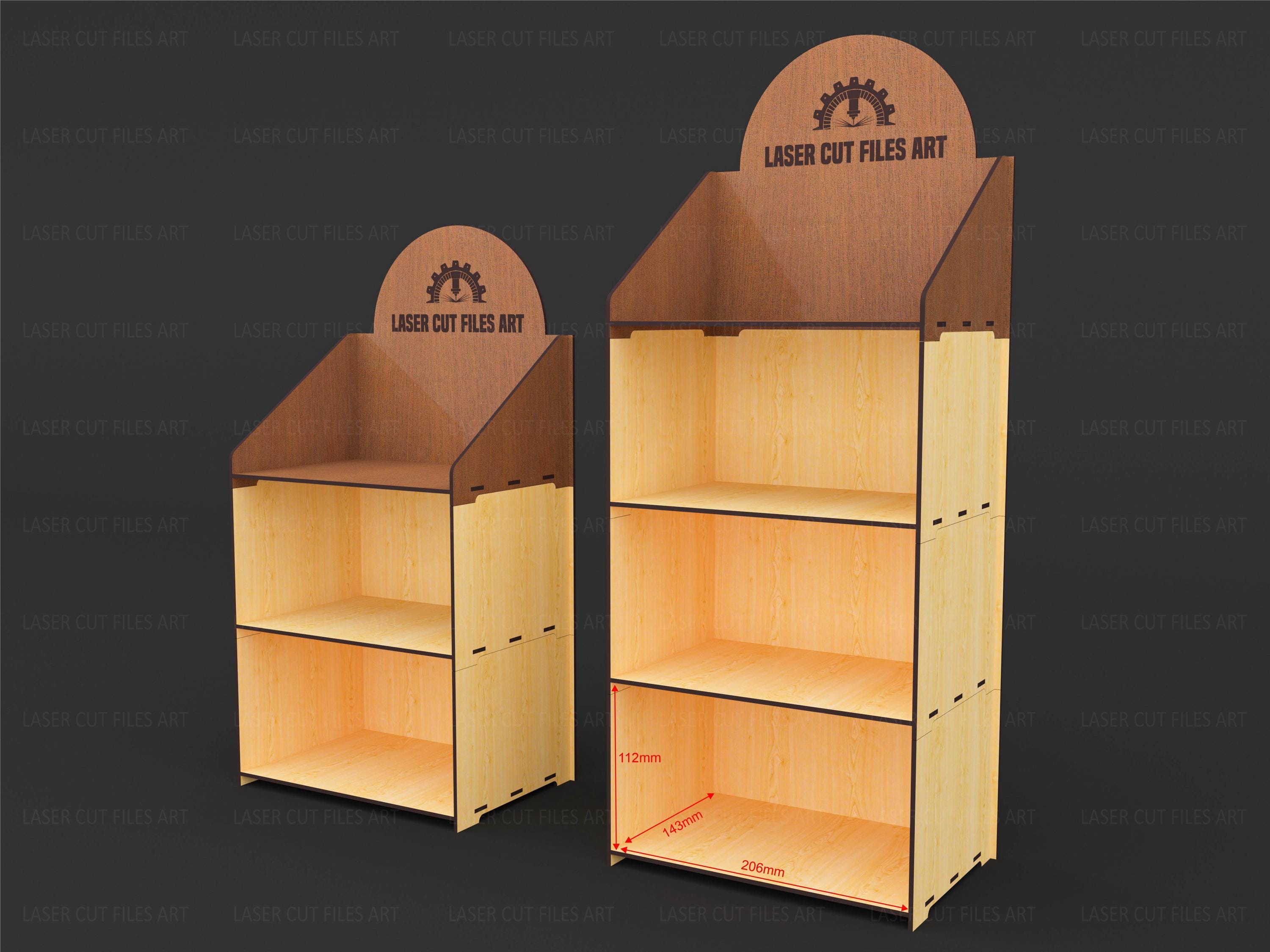 Multipurpose Display Stand Laser Cutting Files, Stand Laser Cutting Cdr ...