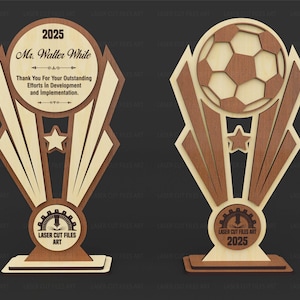 Award Trophy Laser Cutting Files, Laser Cutting Cdr, Dxf, Pdf, Svg ...