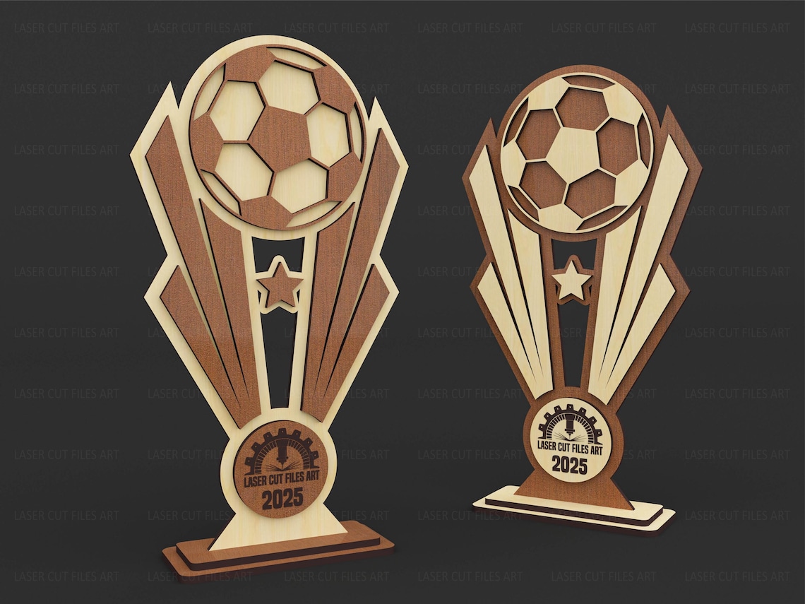 Award Trophy Laser Cutting Files, Laser Cutting Cdr, Dxf, Pdf, Svg ...