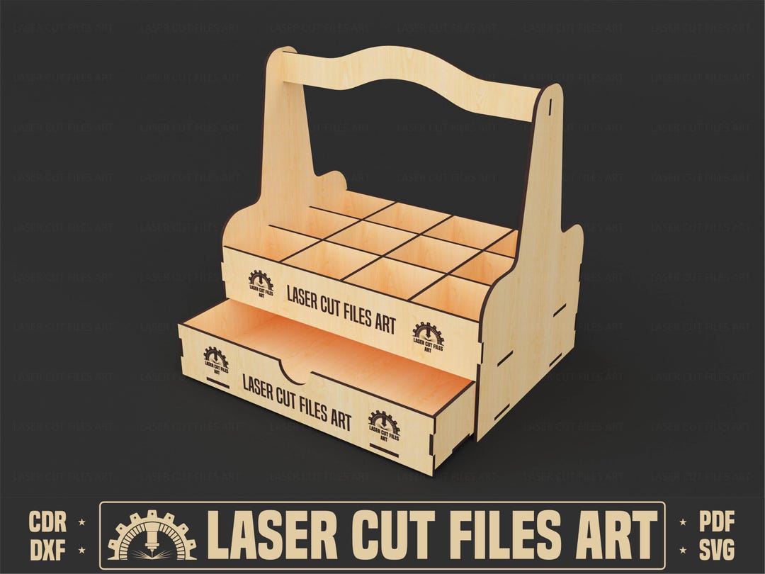 Drawer Organiser Laser Cutting Files, Laser Cutting Cdr, Dxf, Pdf, Svg ...
