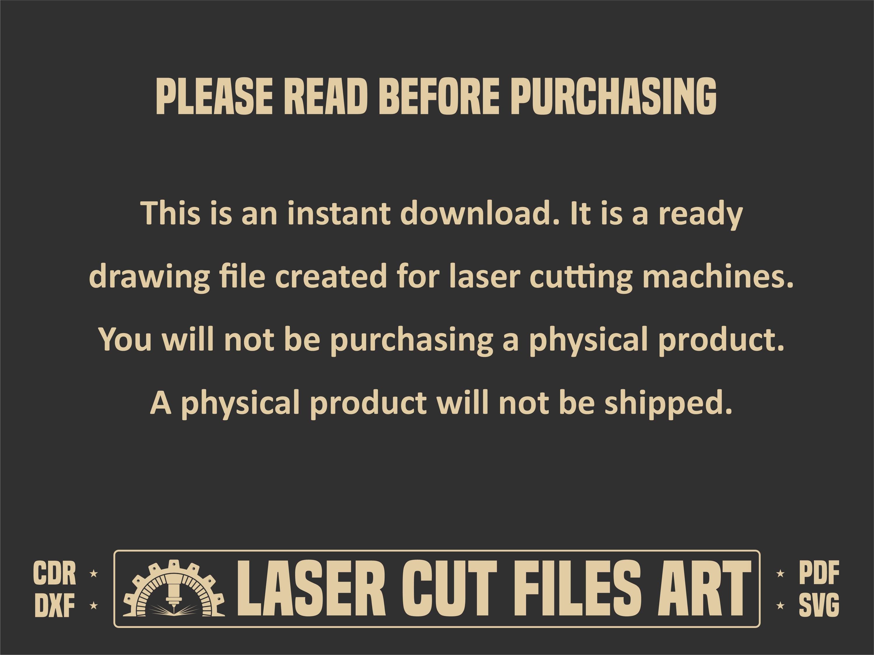 22 Different Size With Flip up Lid Box Bundle Laser Cutting Files ...