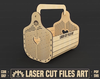 Decorative Basket Laser Cutting Files, Laser Cutting Cdr, Dxf, Pdf, Svg ...