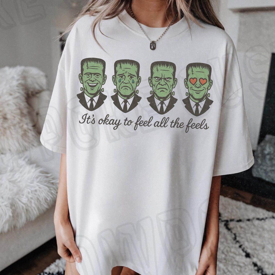 Frankenstein Feelings PNG | Mental Health Design (digital Download) - Etsy