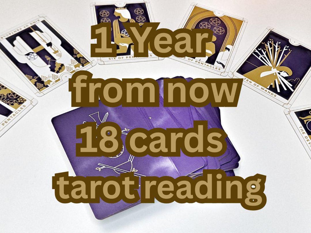 1 Year From Now | 18 Cards Reading | Future Reading | Tarot Reading ...