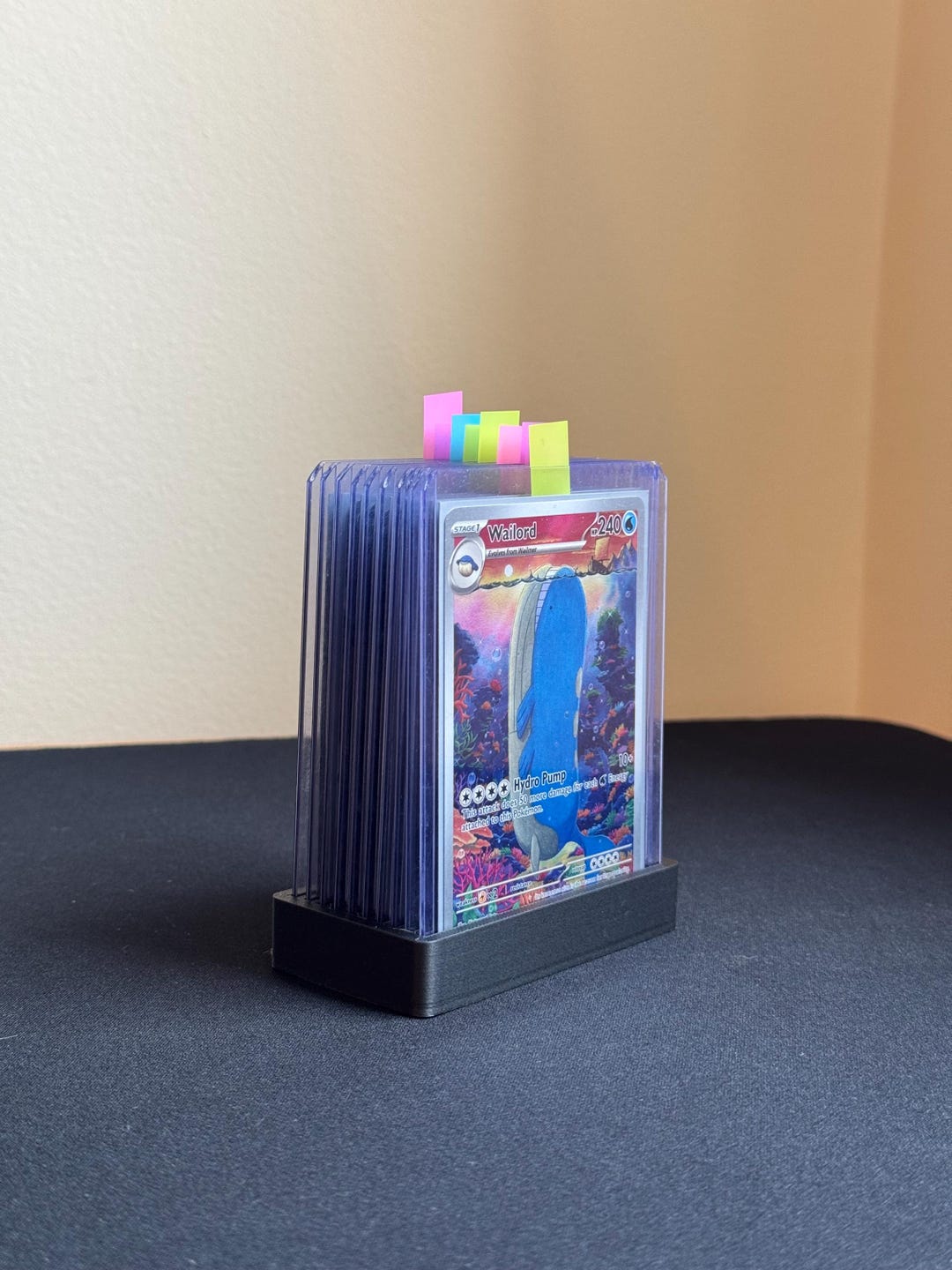 Pokémon Top Loader Storage - Slim Stand for 10 Cards - Etsy