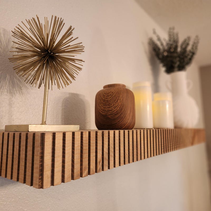 Mid Century Shelves - Etsy