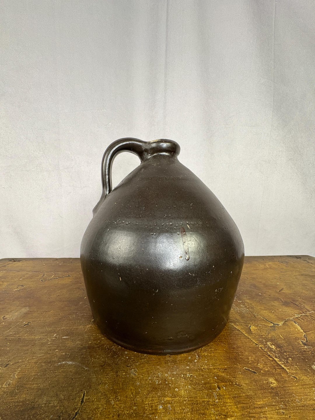 Antique Primitive Stoneware Jug - Etsy